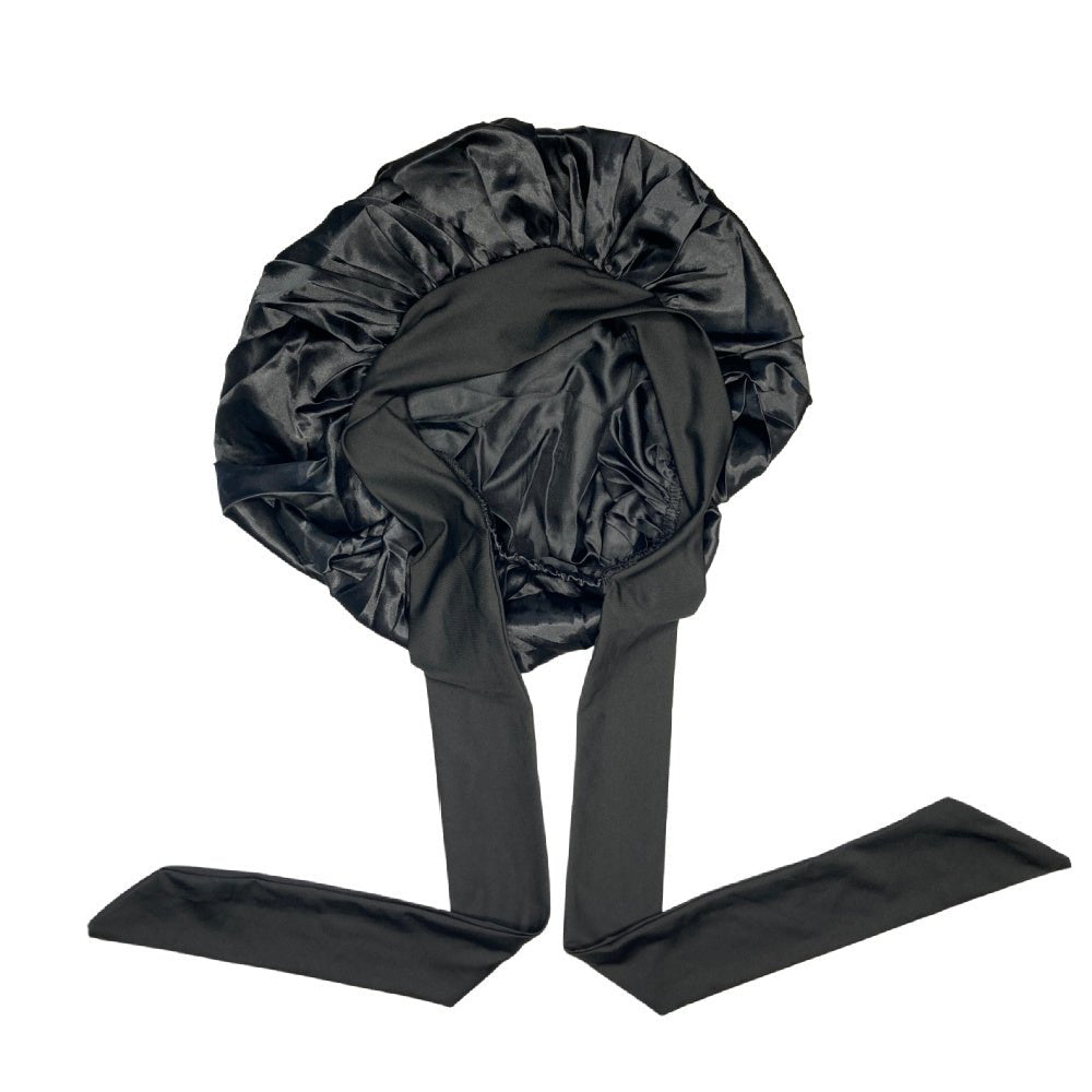 SL Raw No-Slip Satin Lined Bonnet with Edge Tie – SL Raw Virgin Hair LLC.